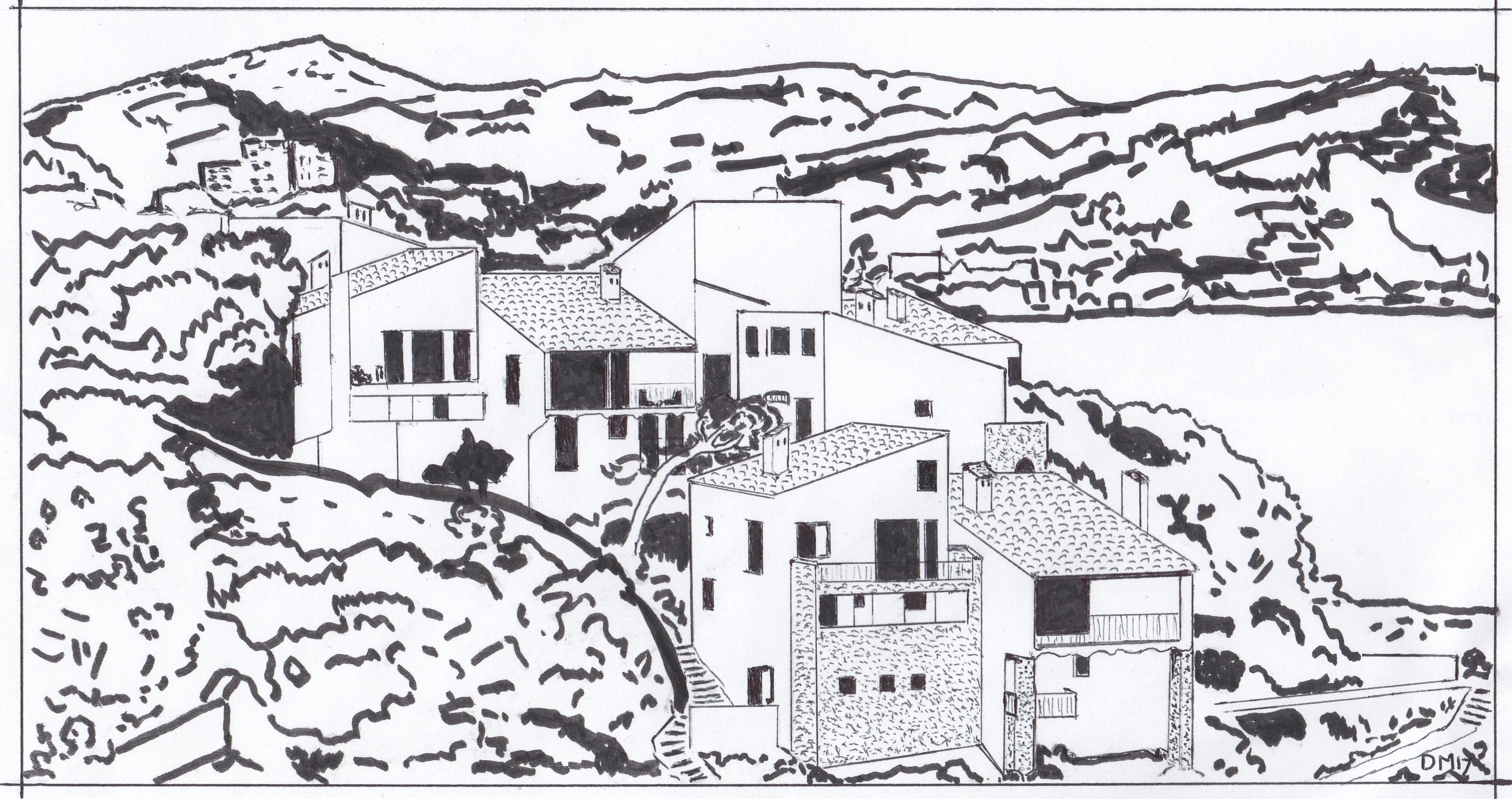 Speed Boat – Ink – DAVID Morris | Art